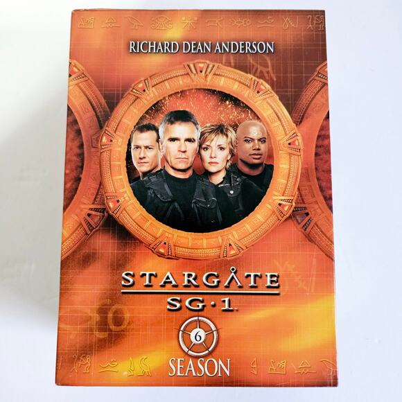 Stargate | Media | Stargate Sg Season 6 Box Set Military Scifi Show Tv ...
